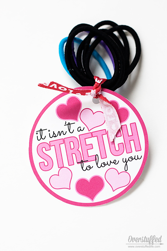 Love is in the Hair Valentine {free printable} - Overstuffed Life