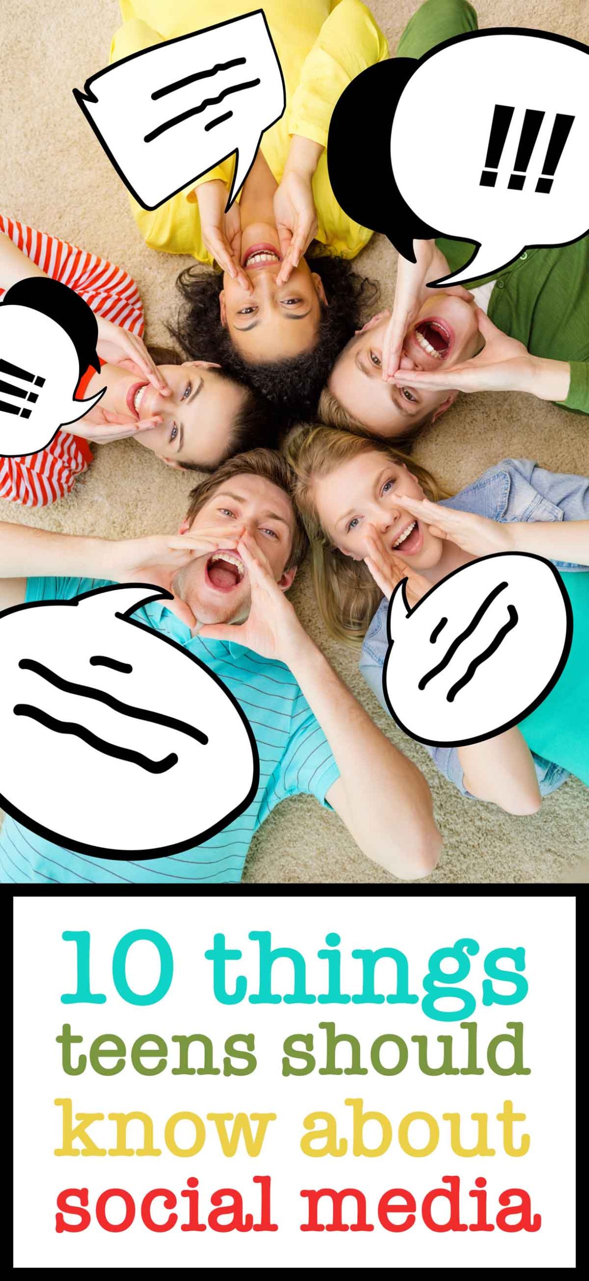 10 Social Media Rules for Teens (Printable PDF) - Overstuffed Life
